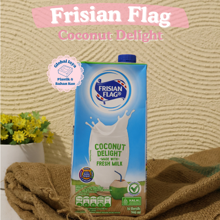 Jual Frisian Flag Susu UHT Coconut Delight 946ml - 1 pcs | Shopee Indonesia