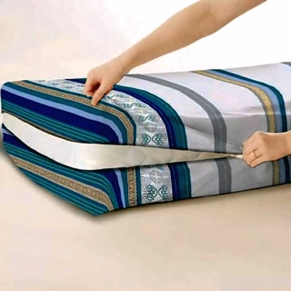 Jual SARUNG KASUR BUSA RESLETING AESTHETIC MOTIF DIAMOND BLUE, GOLDEN ...