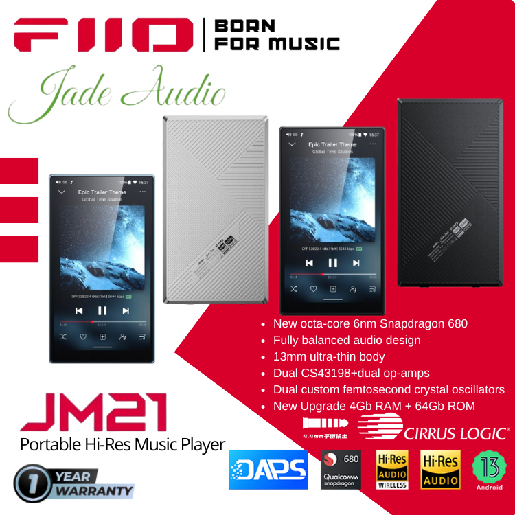 Jual FiiO JM21 / JM 21 / JM-21 New Upgrade Version Portable High-Res ...
