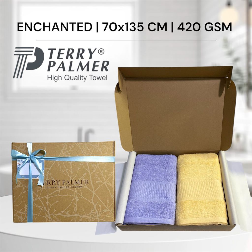 Jual Souvenir Handuk Terry Palmer Couple 2 Pcs / Hampers Kado Ulang ...