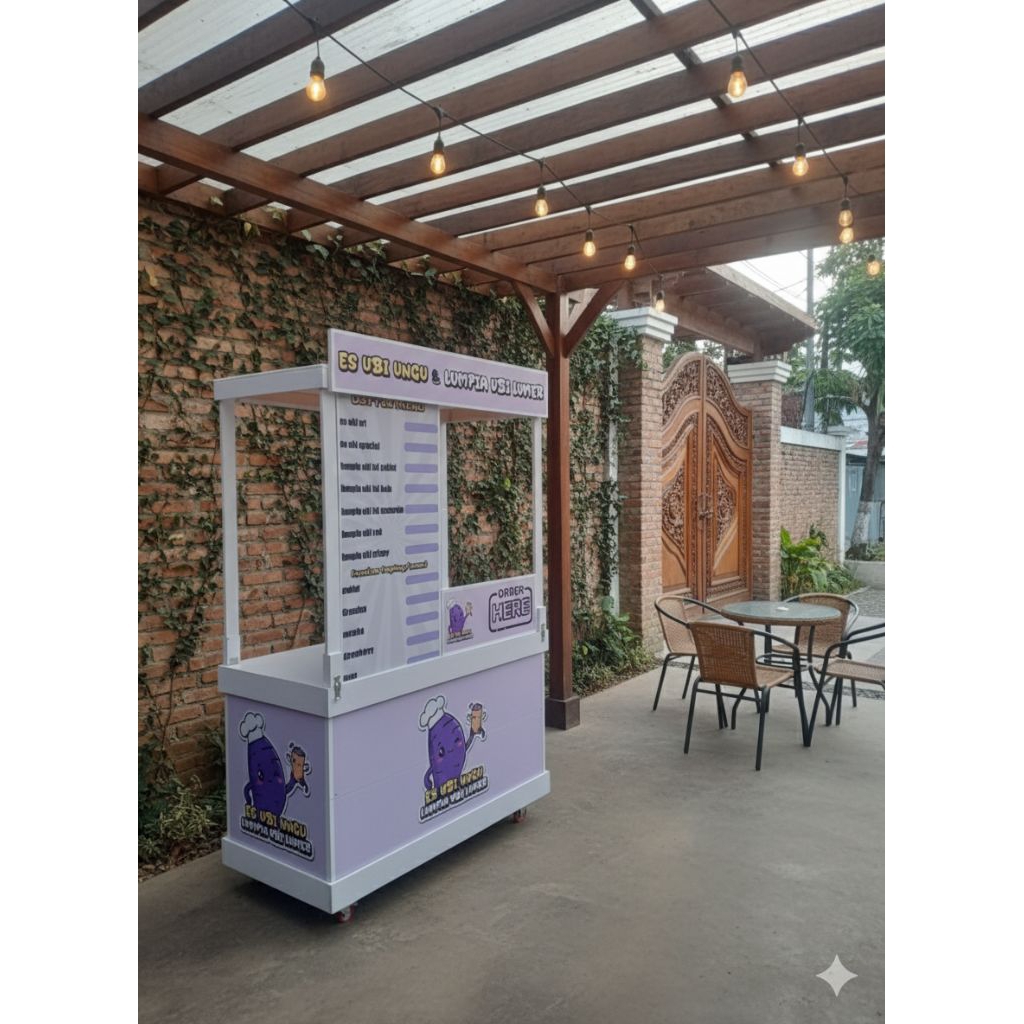 Jual booth koper atap portable bongkar pasang | Shopee Indonesia