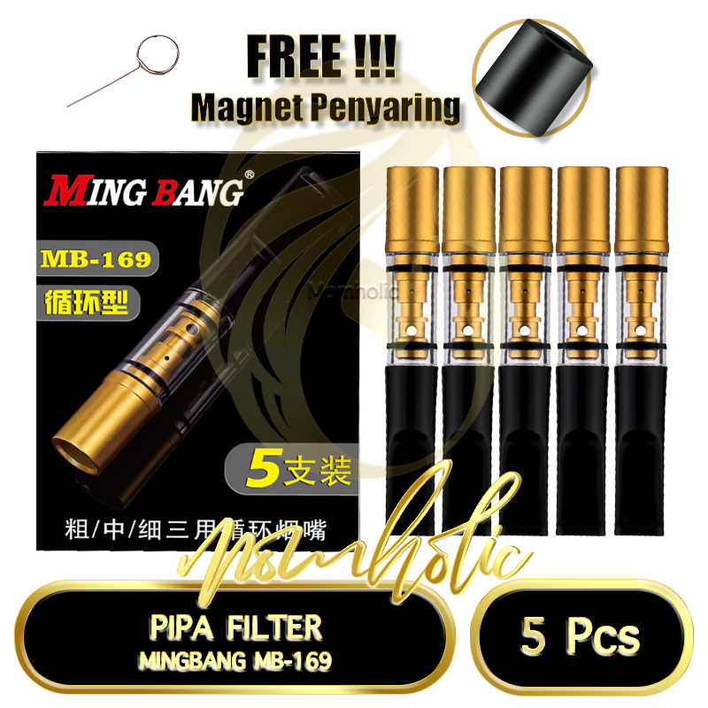 Jual MINGBANG MB169 Pipa Plastik Pvc Pipa Filter Ganda Penyaring isi 5 ...