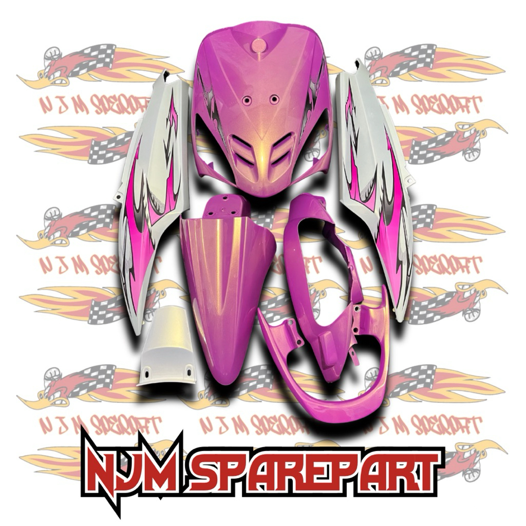 Jual Cover Full Body Yamaha Mio Sporty Vietnam Style Pink Effect Mix ...
