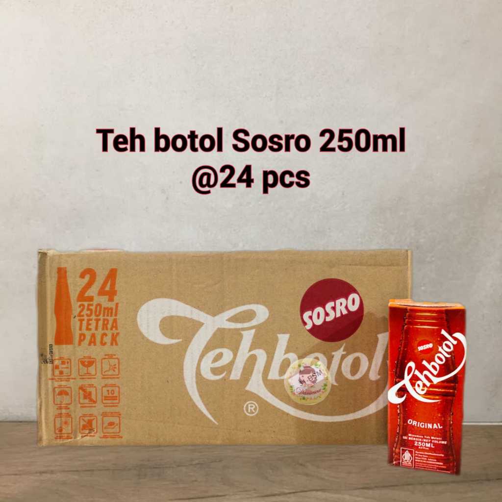 Jual Teh botol Sosro original teh melati 250 ml Khusus INSTAN / SAMEDAY ...