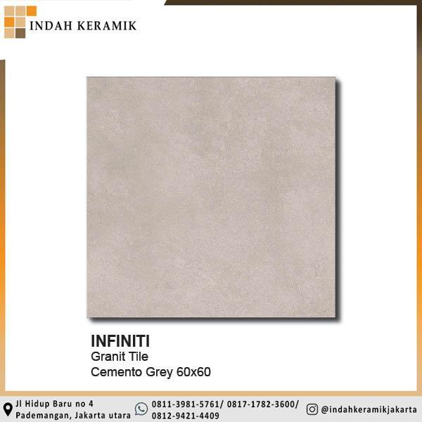 Jual Infiniti HT Granite Granit Tile INFINITI Cemento 60x60 Motif Semen ...
