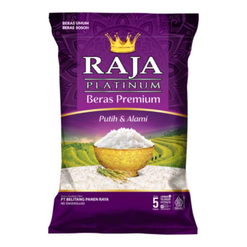 Jual Beras Sania, Raja, dan Selancar 5kg Premium - Pulen, Lembut, dan ...