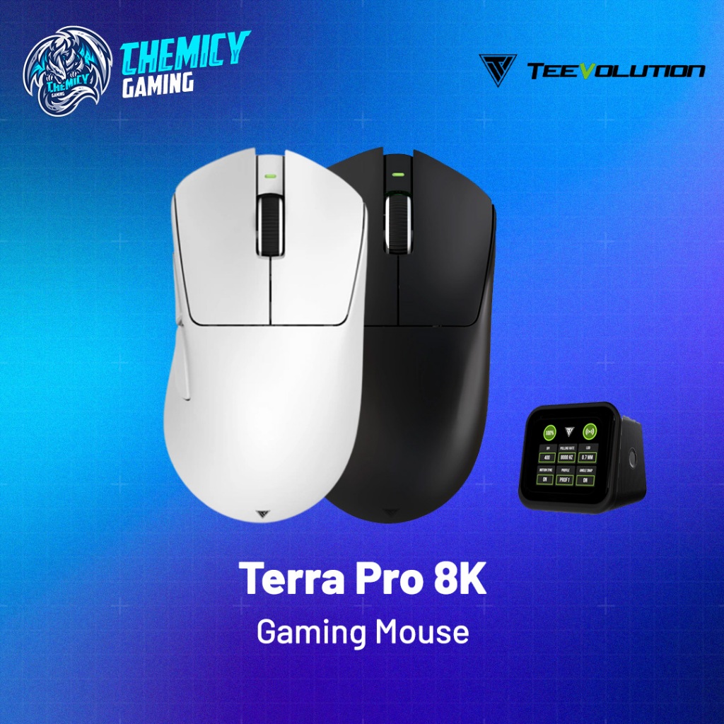 Jual Teevolution Terra Pro 8K lightweight Wireless Gaming Mouse ...
