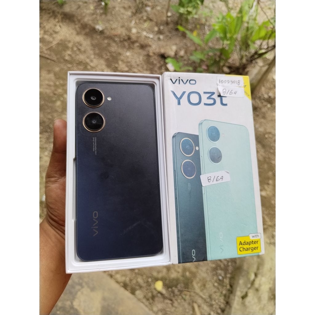 Jual VIVO Y03T RAM 4+4/64 Fullset ori | Shopee Indonesia