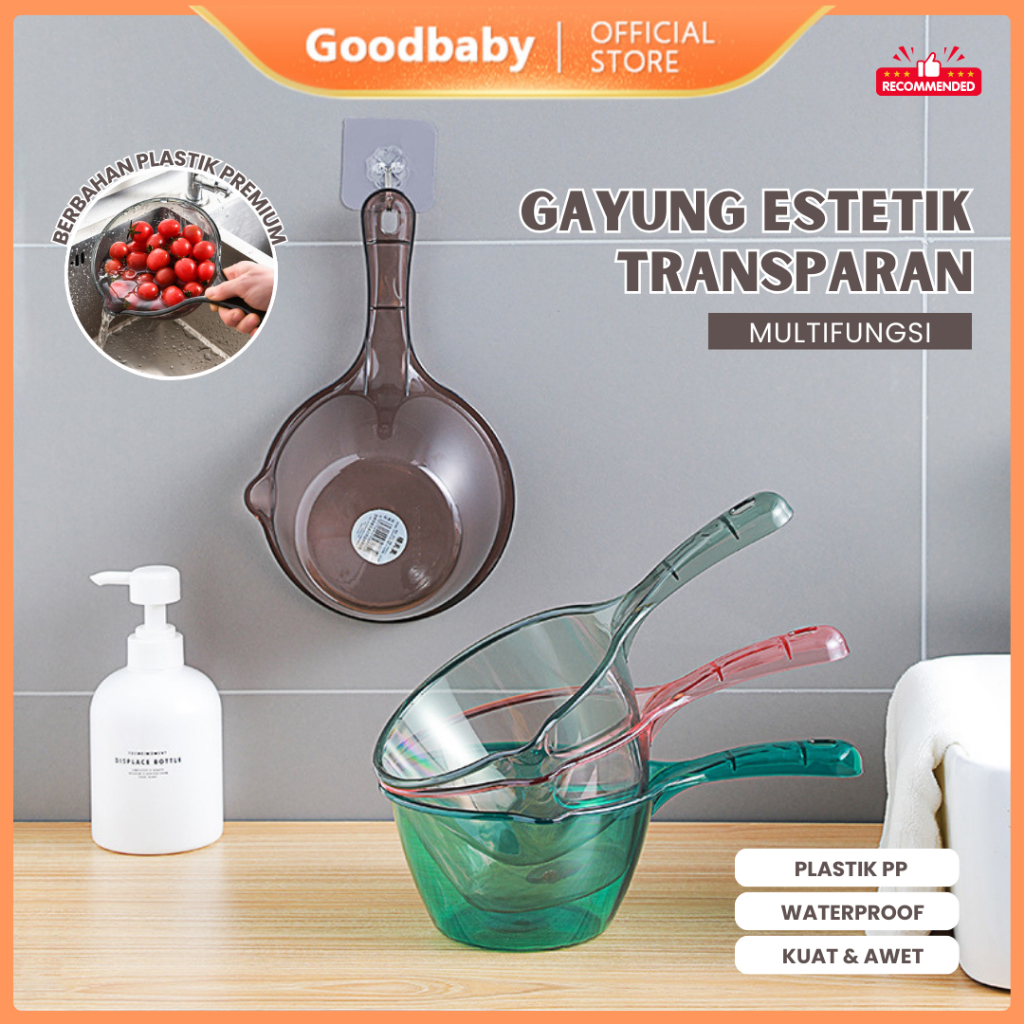 Jual Goodbaby | Gayung Mandi | Transparan Bening | Anti Pecah | Food ...