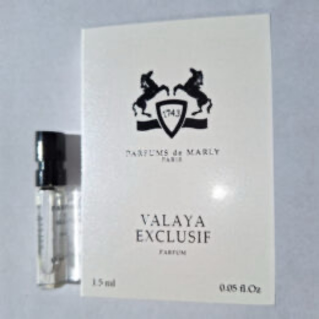 Jual Parfum PDM Valaya Exclusif Vial 1.5ML Official Vial - 100% ...
