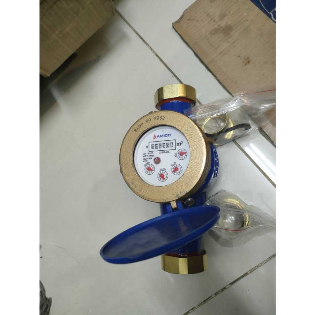 Jual Water Meter 1.5 Inch AMICO LXSG-40E DN40mm/Meteran Air Bersih ...