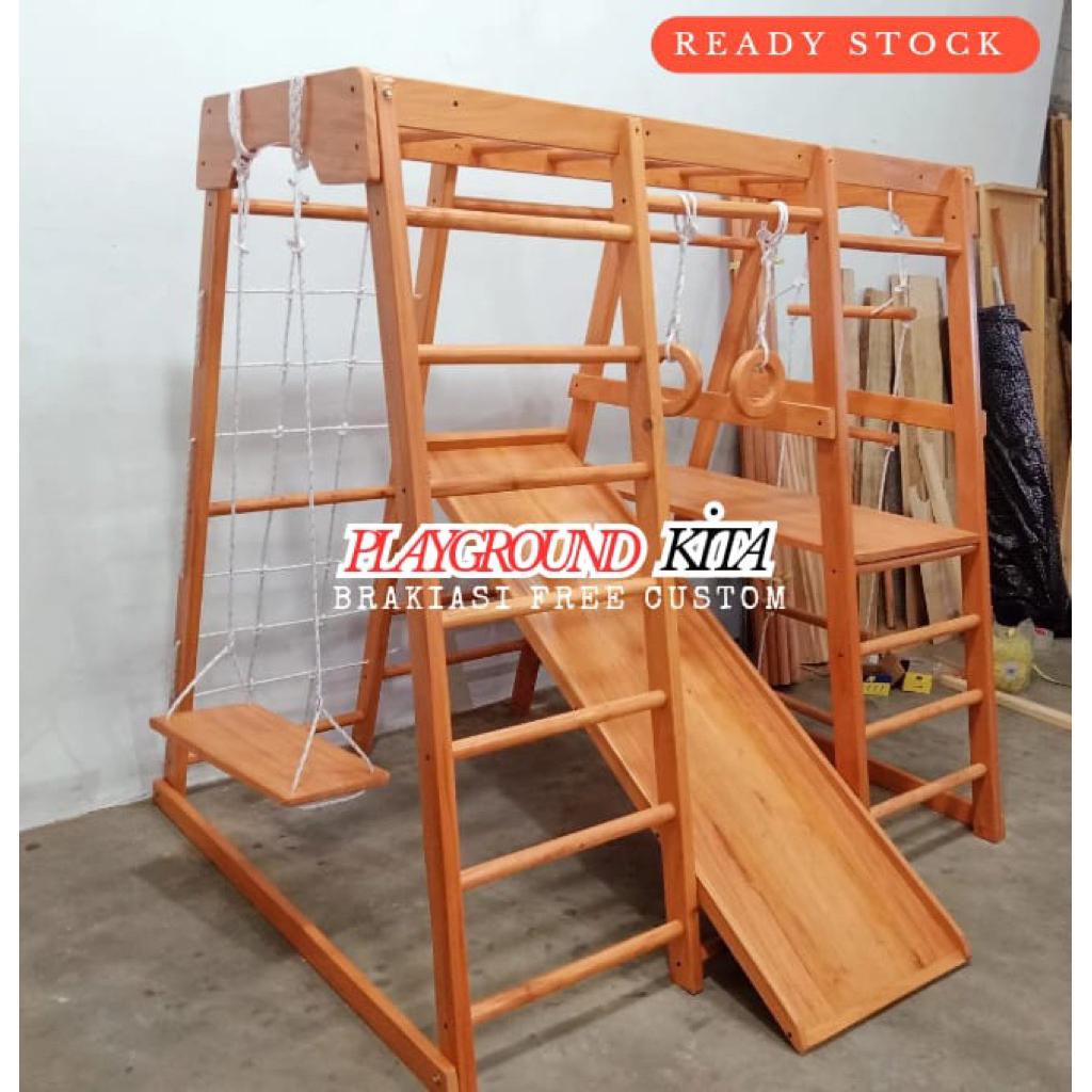 Jual brakiasi fullset playground anak kuat berkualitas termurah uk ...