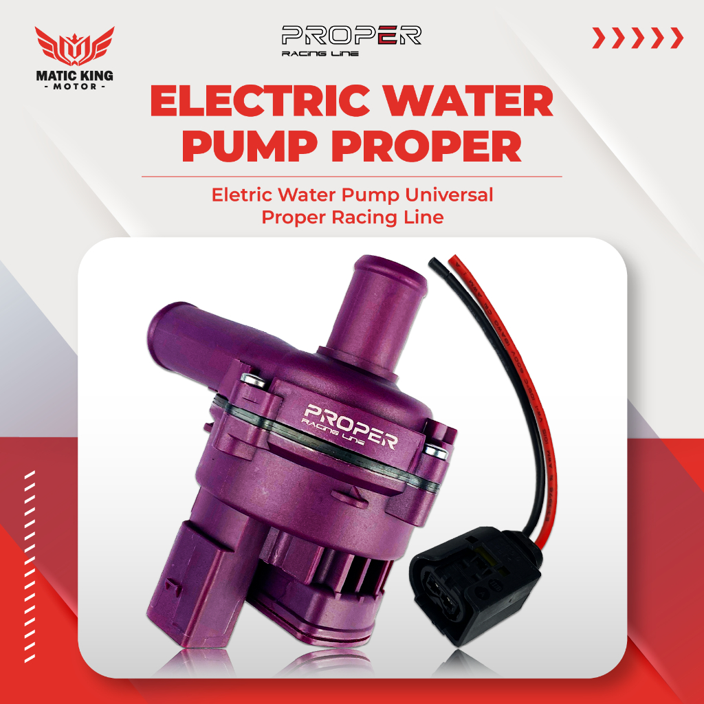 Jual PROPER Water Pump Pompa Air Radiator Elektrik Balap Bore up ...