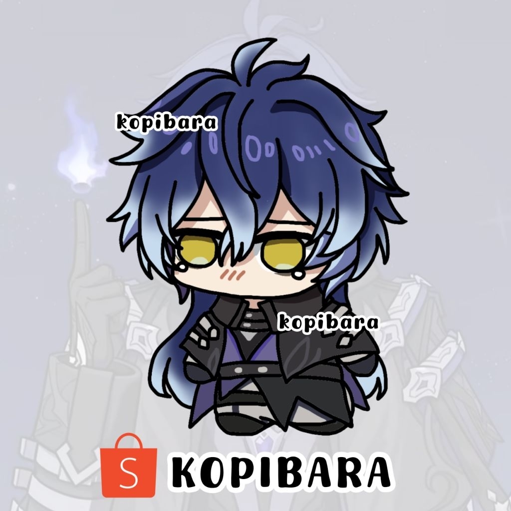 Jual Flins Genshin Impact Keychain Phonestrap Gantungan Kunci HP Anime ...