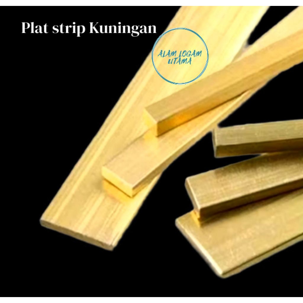 Jual plat strip Kuningan 3mm x 25mm x 1000mm | Shopee Indonesia