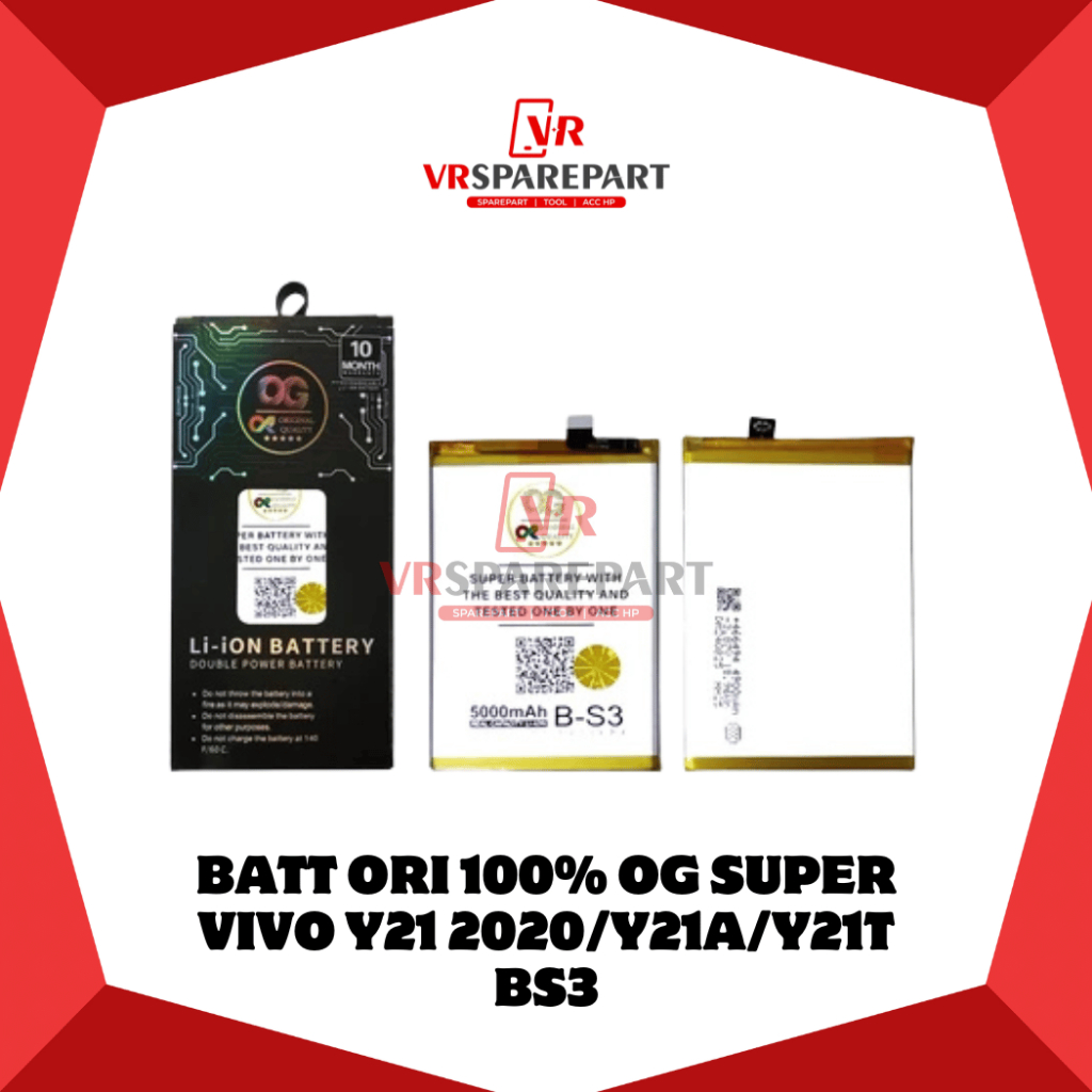 Jual BATERAI VIVO Y21 2020 / Y21A / Y21T BS3 BATRE BATTERY | Shopee ...