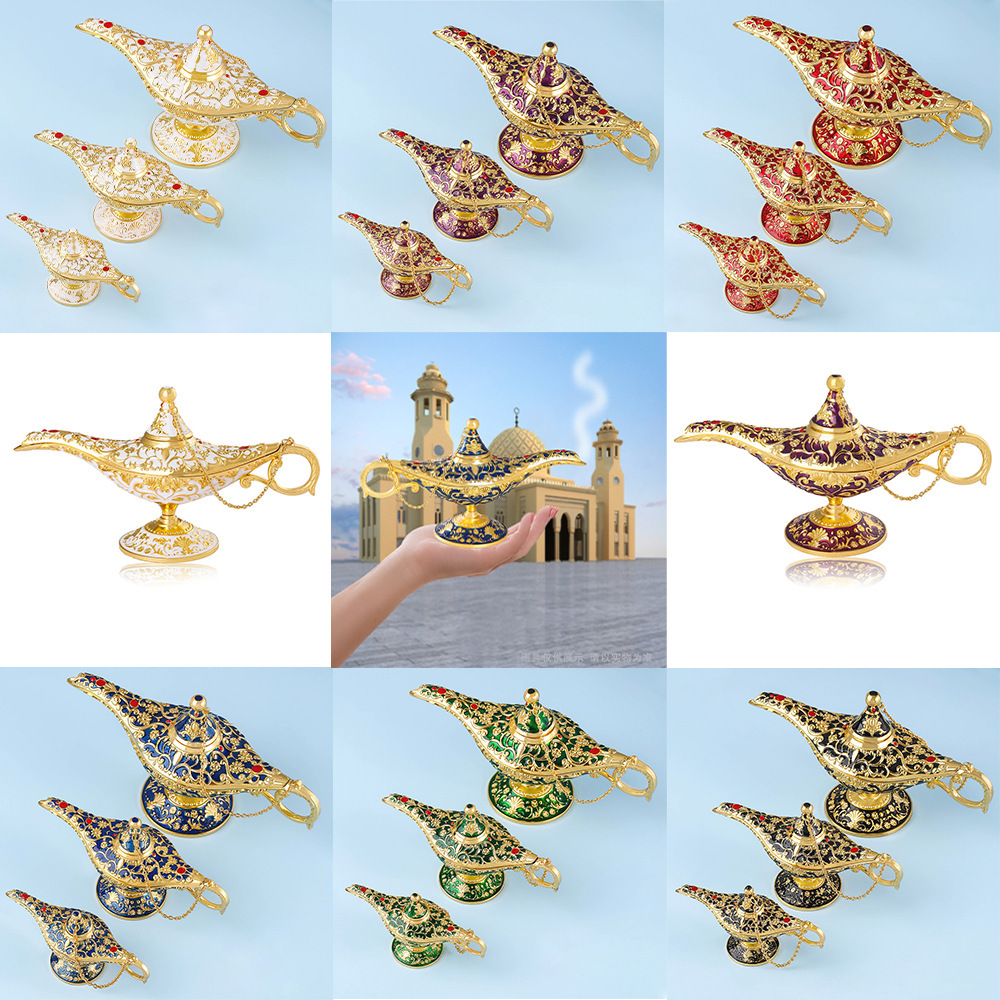 Jual Hiasan Pajangan Aladin Arab Warna Gold 12x7 CM DAN 9X5.2 CM ...