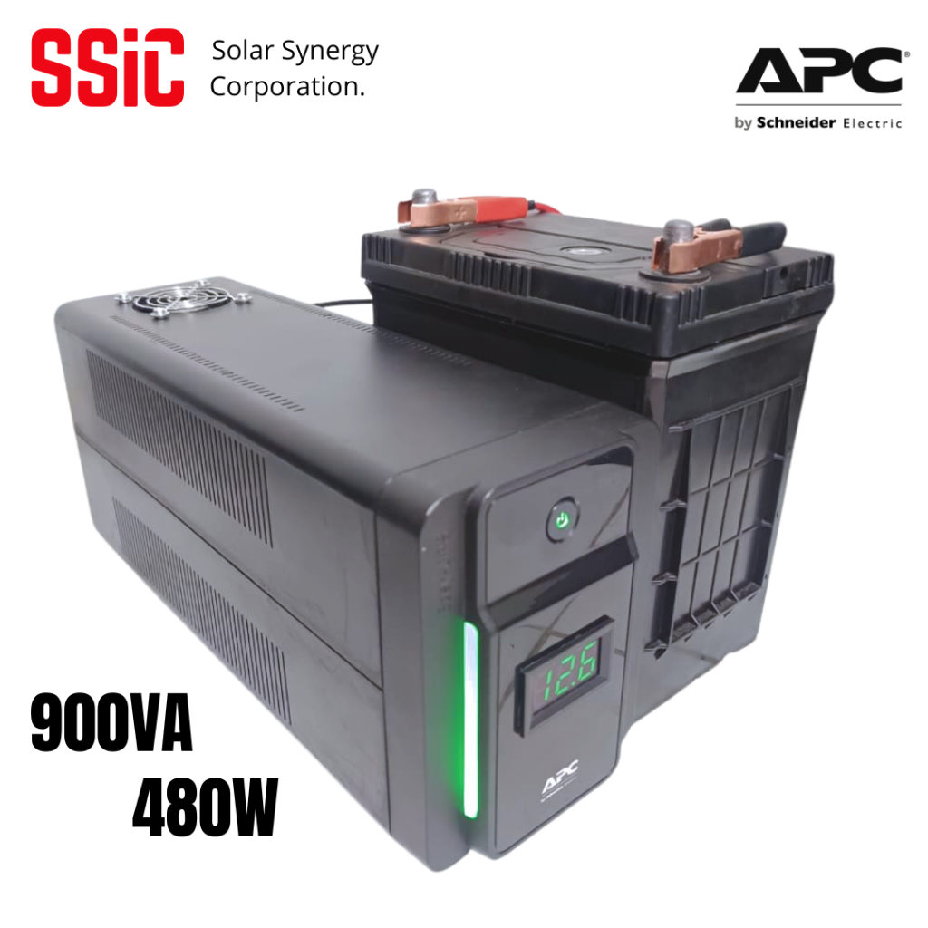 Jual SSIC - UPS APC Modifikasi 900VA 480Watt Aki External Tahan Lama ...