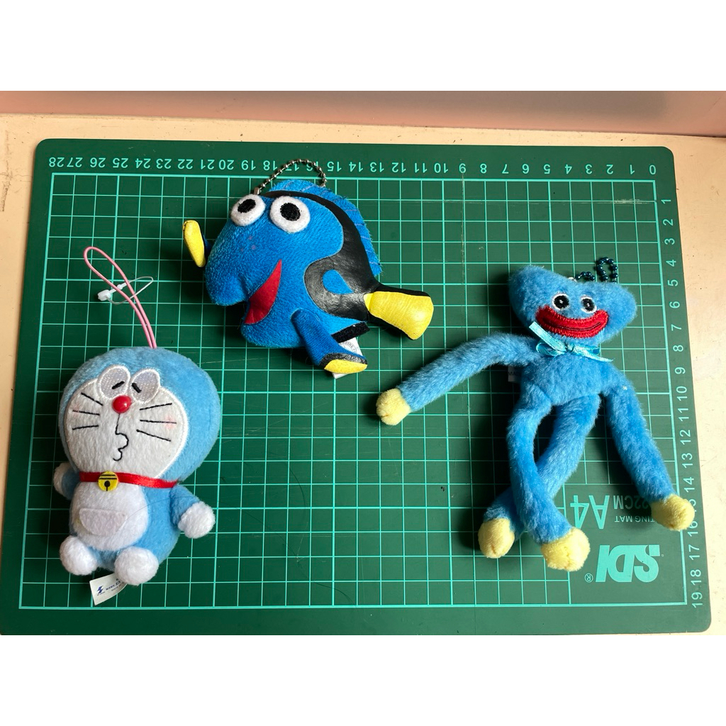Jual bagcharm plush ganci boneka doraemon dory poppy playtime | Shopee ...