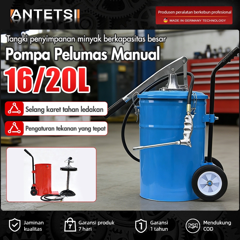 Jual Pompa Grease Pompa Gemuk Grease Gun Pompa Gemuk Manual 16/20L ...