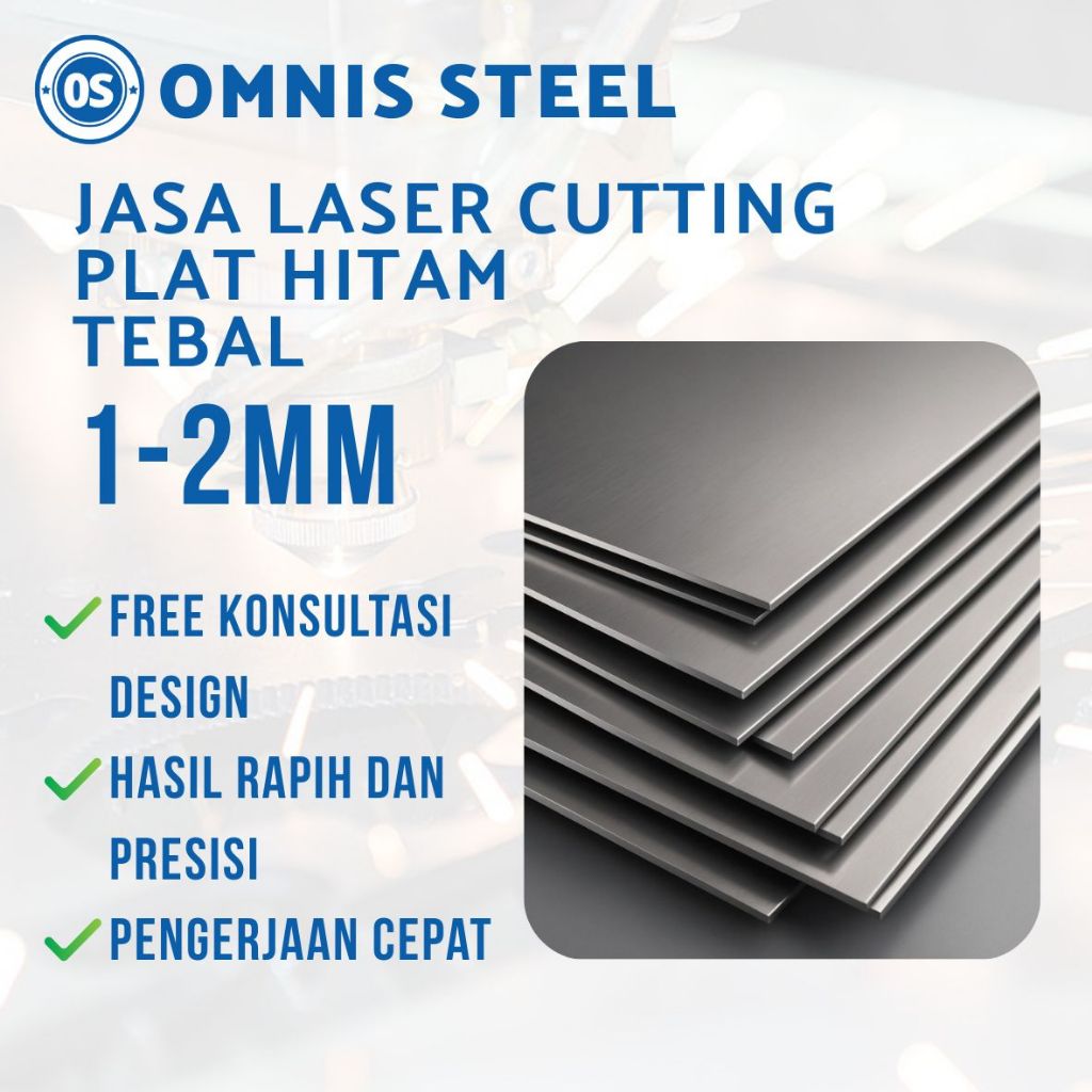 Jual JASA CNC LASER CUTTING PLAT 1-2 MM PLAT HITAM DESIGN PANEL UNTUK ...