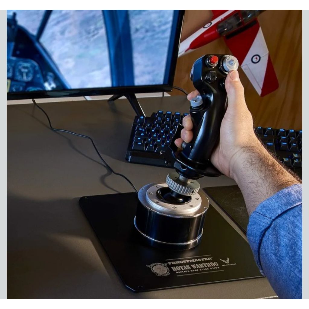 Jual Thrustmaster HOTAS Warthog Flight Stick and Throttle – Metal Dual ...
