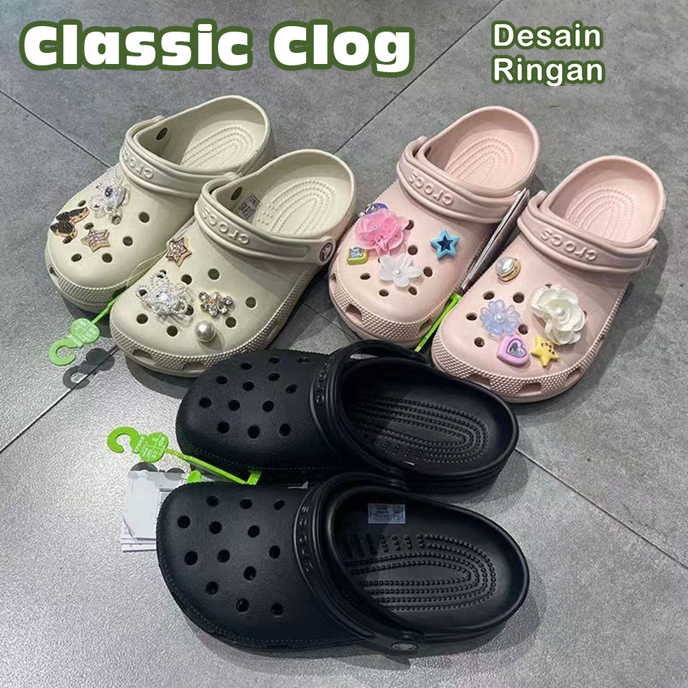 Jual [COD]Crocs Classic Clog/Crocs Unisex Sandal/sandal crocs wanita ...