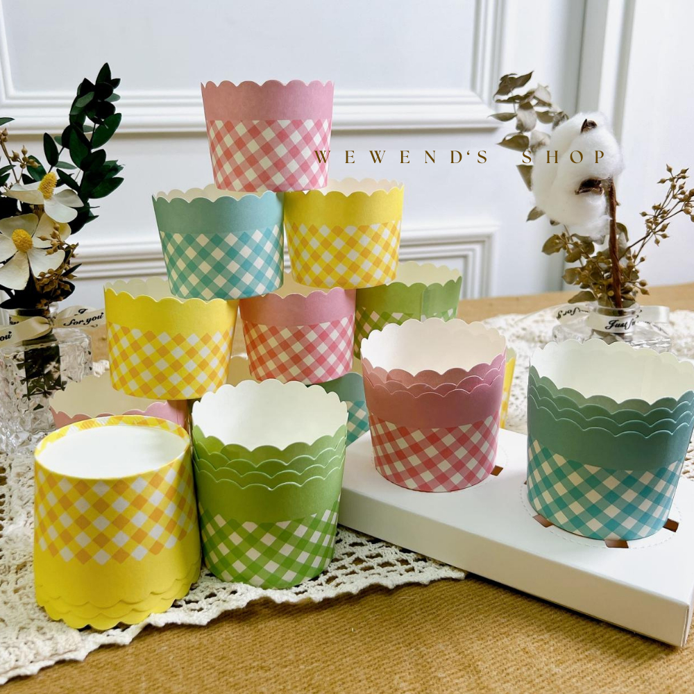 Jual Mangkok Kertas Baking Cupcake Muffin Brownies Roti/Round Paper ...