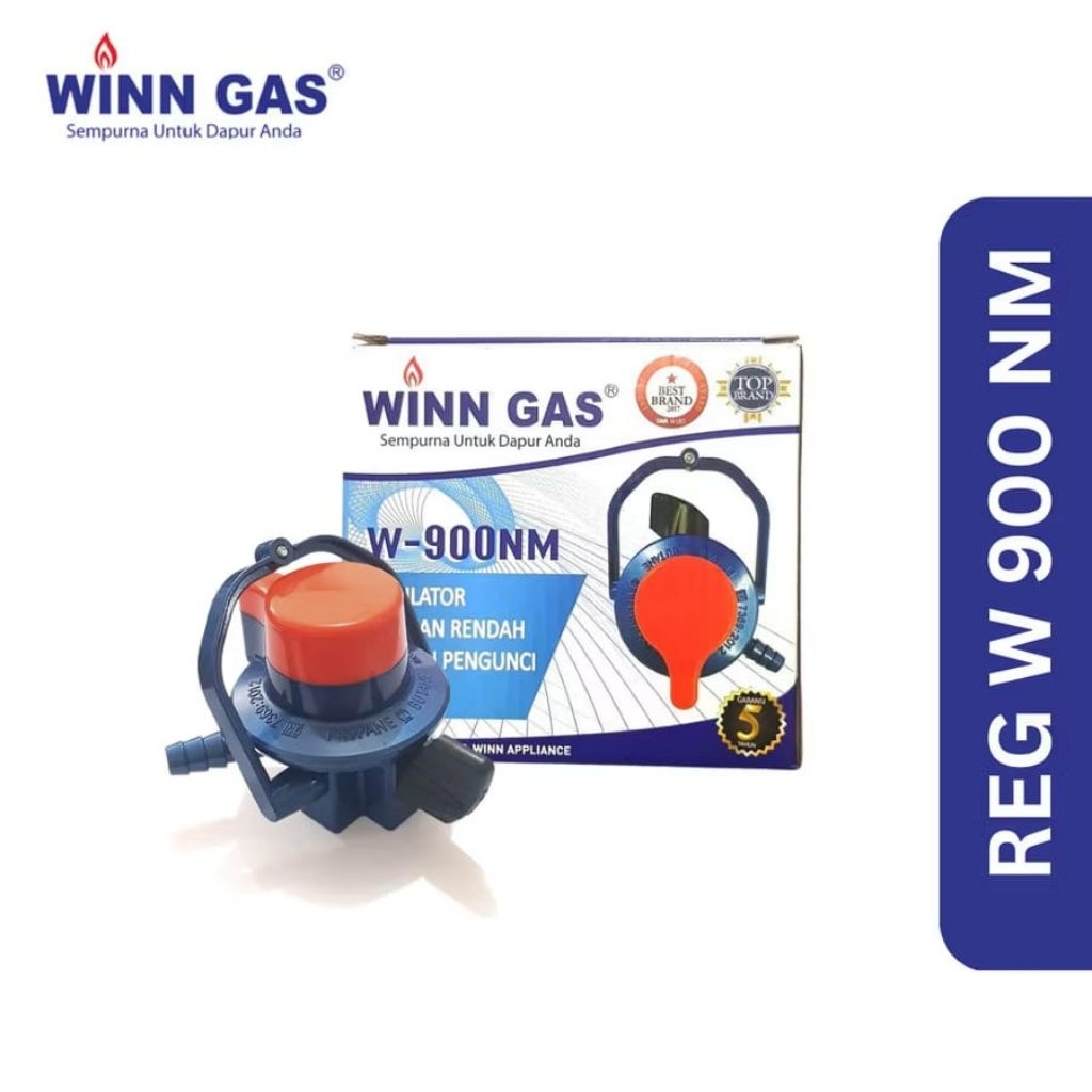 Jual REGULATOR KOMPOR GAS WINN GAS W900 NM W 900 NM TANPA AMPER ...