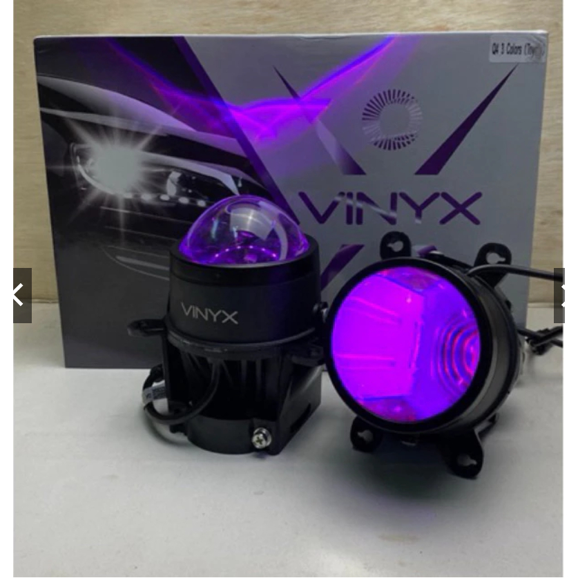 Jual LAMPU FOGLAMP BILED 3 inci VINYX Q4 3 WARNA WATERPROOF DAN SUPER ...