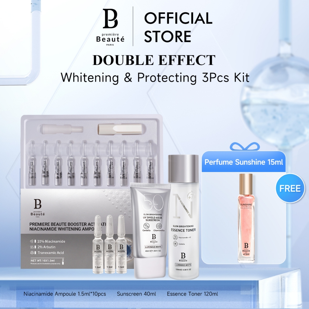 Jual PREMIERE BEAUTE Brightening Moisturizing Niacinamide Whitening ...