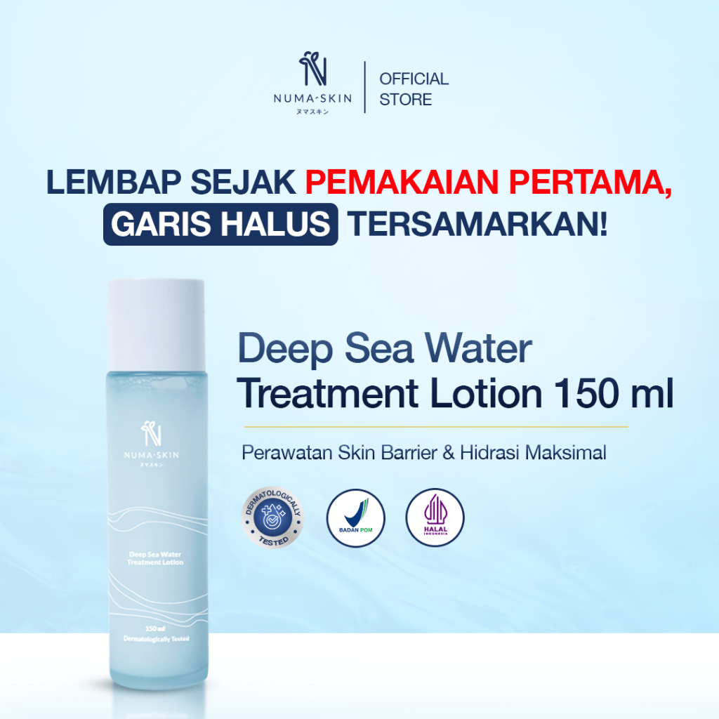 Jual Numa Skin Toner Deep Sea Water Treatment Lotion 150ml | Shopee ...