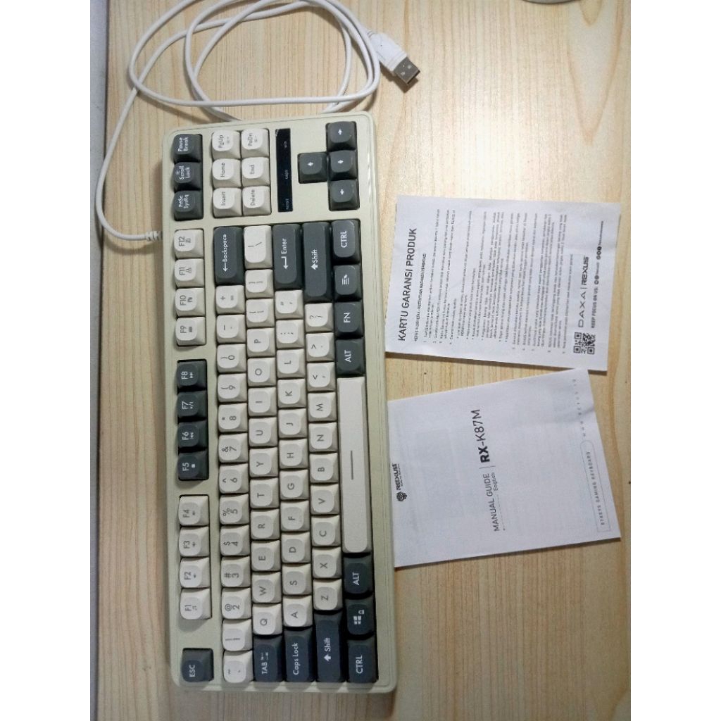 Jual Keyboard (Second) - Rexus Keyboard Gaming Battlefire K87M | Shopee ...
