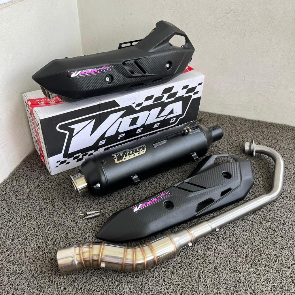 Jual VIOLA SPEED Knalpot Original type Standar Racing Bass Adem PNP ...