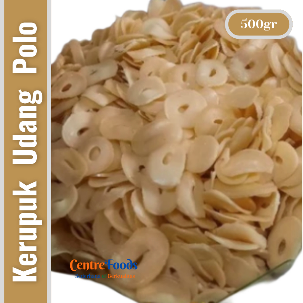 Jual Kerupuk Udang Polo Mini - Krupuk Udang Mini Polo Mentah | 500gr ...