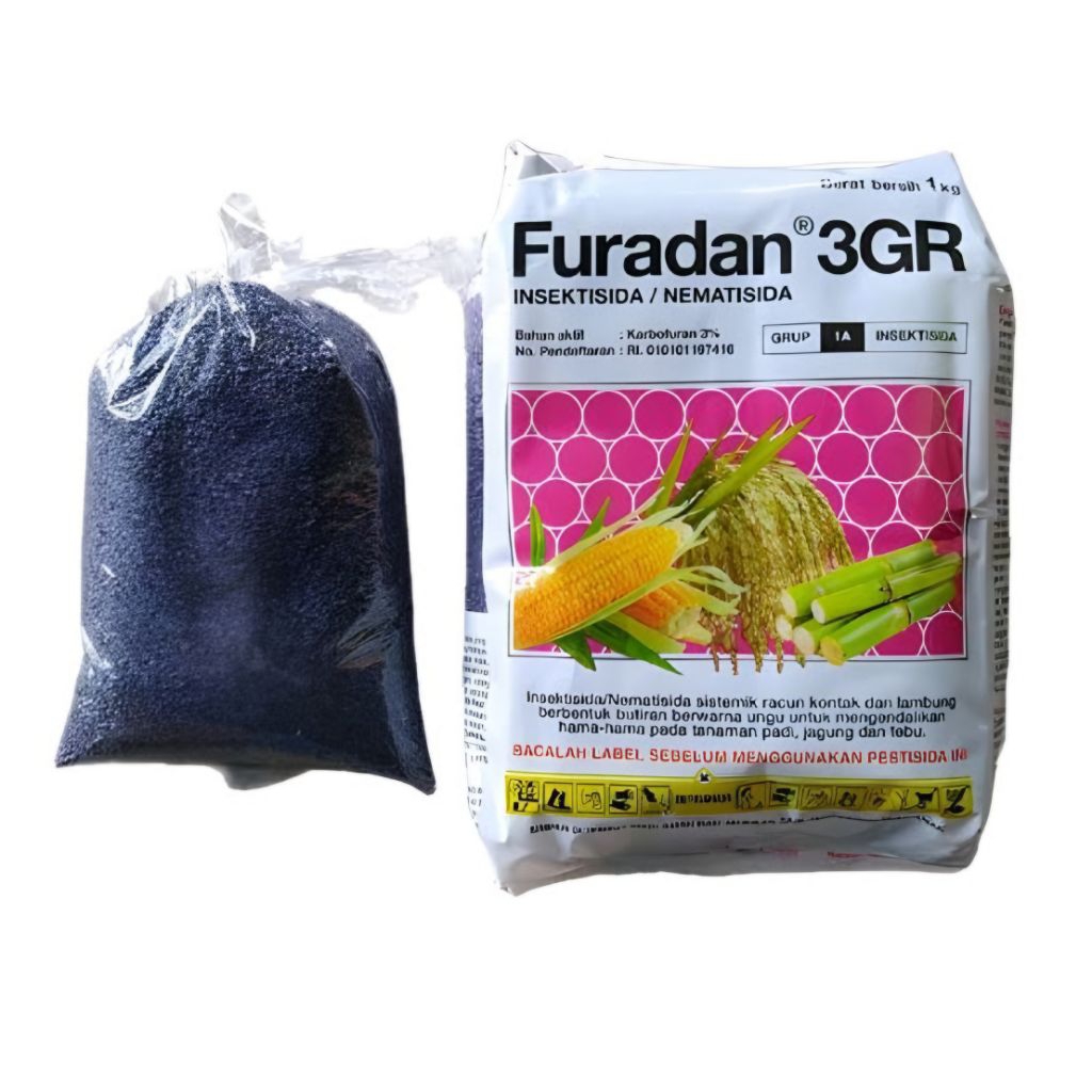 Jual Furadan 3GR/Insektisida Furadan 3GR 500Gram Insektisida Nematisida ...