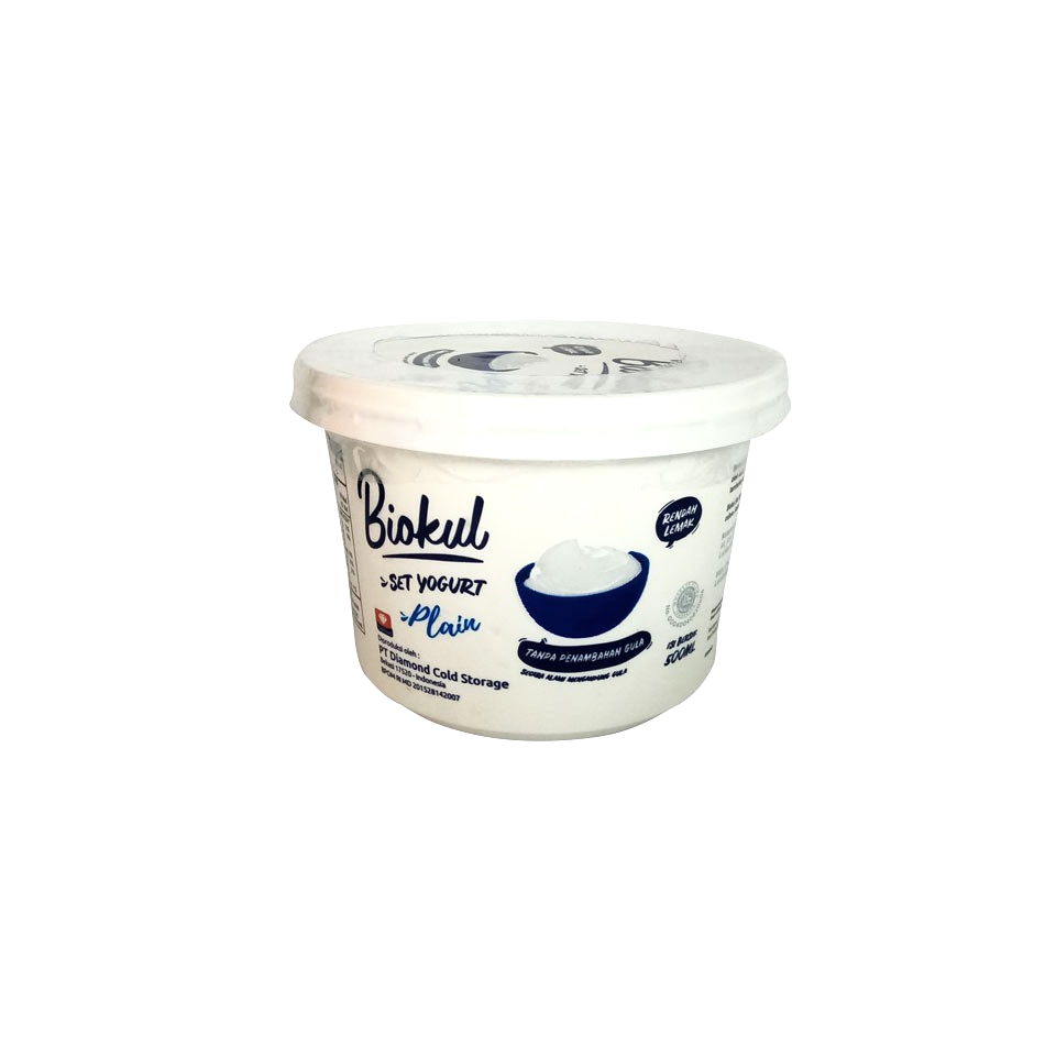 Jual BIOKUL YOGURT SET PLAIN 500ML | Shopee Indonesia