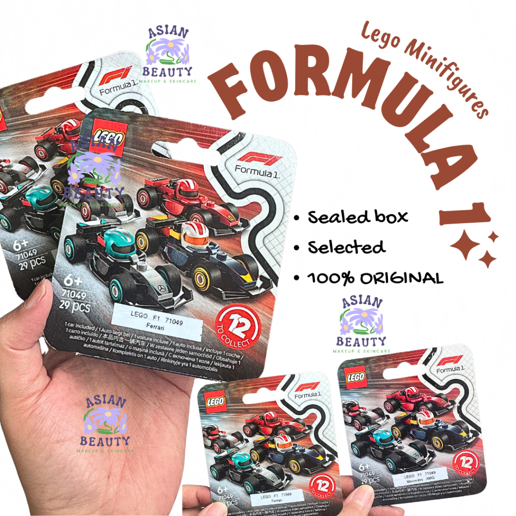 Jual [100% ORI] Lego Minifigures Formula 1 F1 Selected (Mercedes AMG ...
