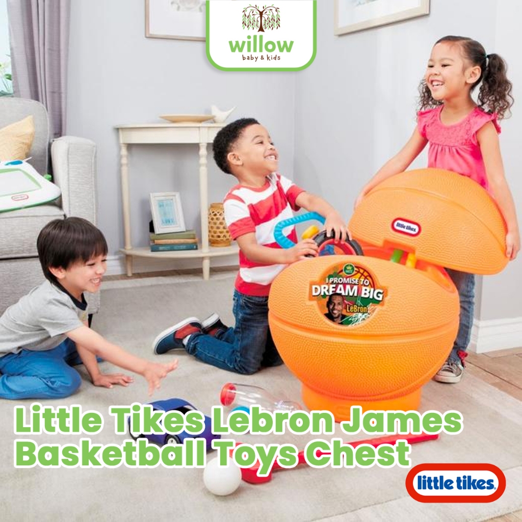 Jual Mainan Anak - Little Tikes Lebron James Basketball Toys Chest ...