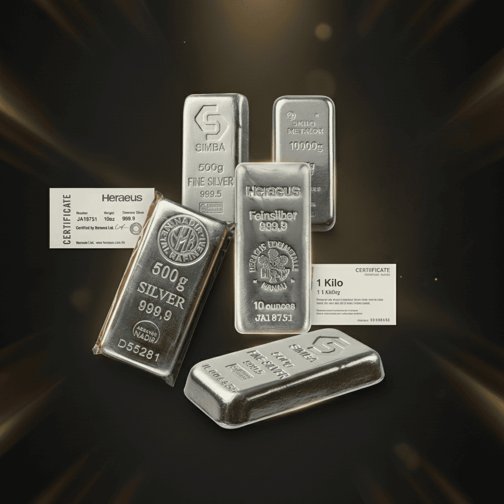 Jual PERAK / SILVER BAR EURO | NADIR | METALOR | SIMBA | HERAEUS ...