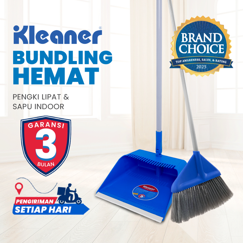 Jual Kleaner Bundling Sapu Dalam Ruangan Pembersih Lantai dan Pengki ...
