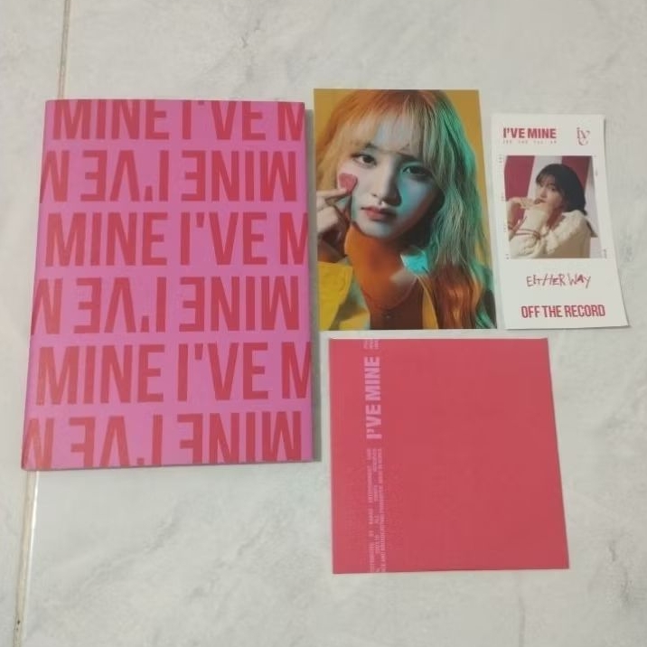 Jual album only Ive Mine ( Either Way) | Shopee Indonesia