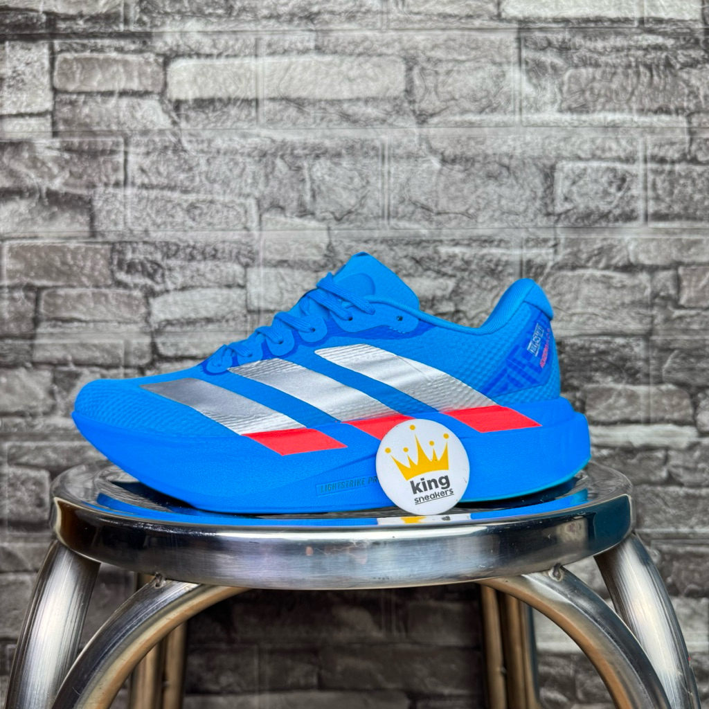 Jual Sepatu Adidas Adizero EVO SL 2 EKIDEN Solar Blue Silver | Shopee ...