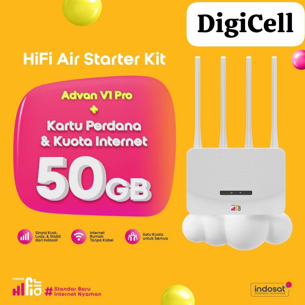 Jual MODEM HIFI AIR ADVAN V1 PRO+im3 50GB | Shopee Indonesia