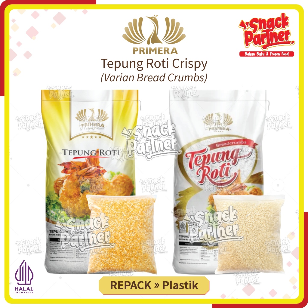 Jual PRIMERA TEPUNG ROTI CRISPY MIX Repack 250 500 GR 1 KG - Bread ...
