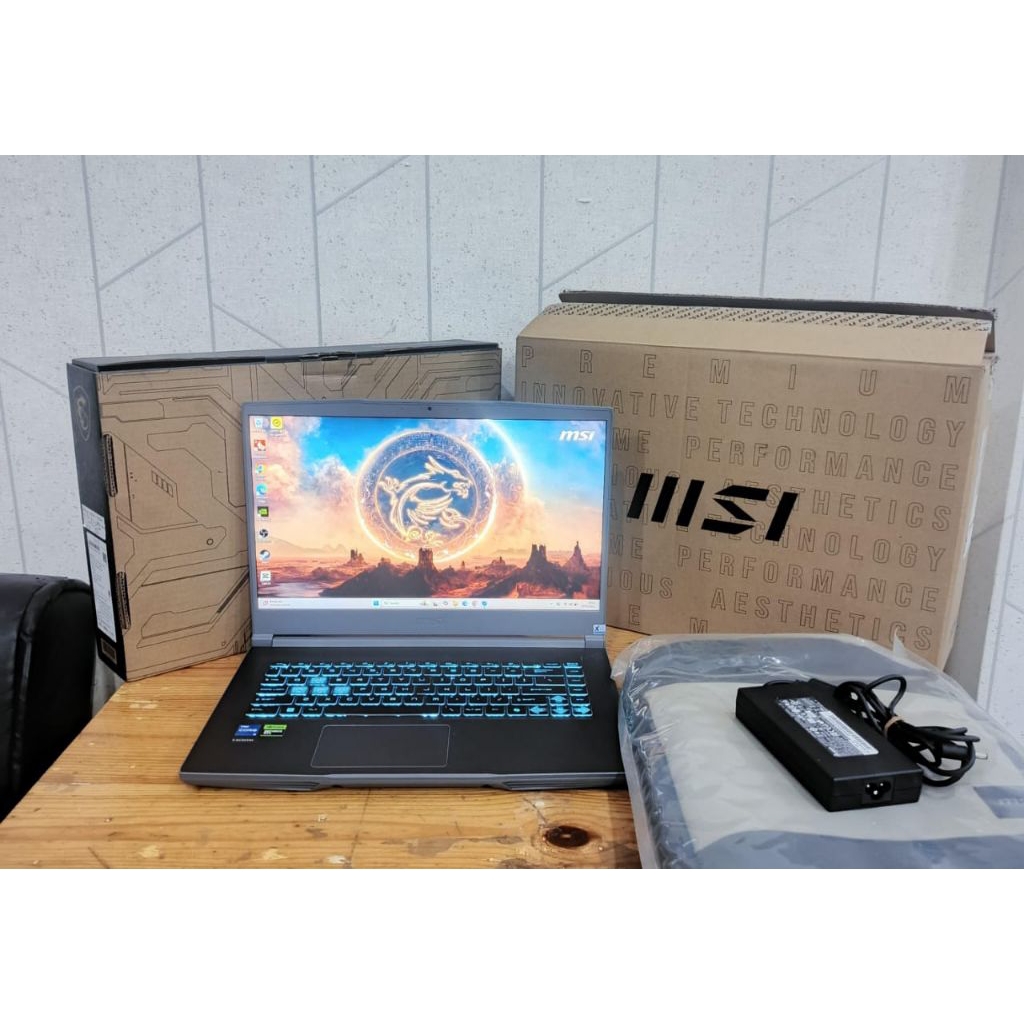 Jual Laptop MSI Thin 15 B12UCK, Intel Core i5-12450H, Gen 12Th, Ram ...
