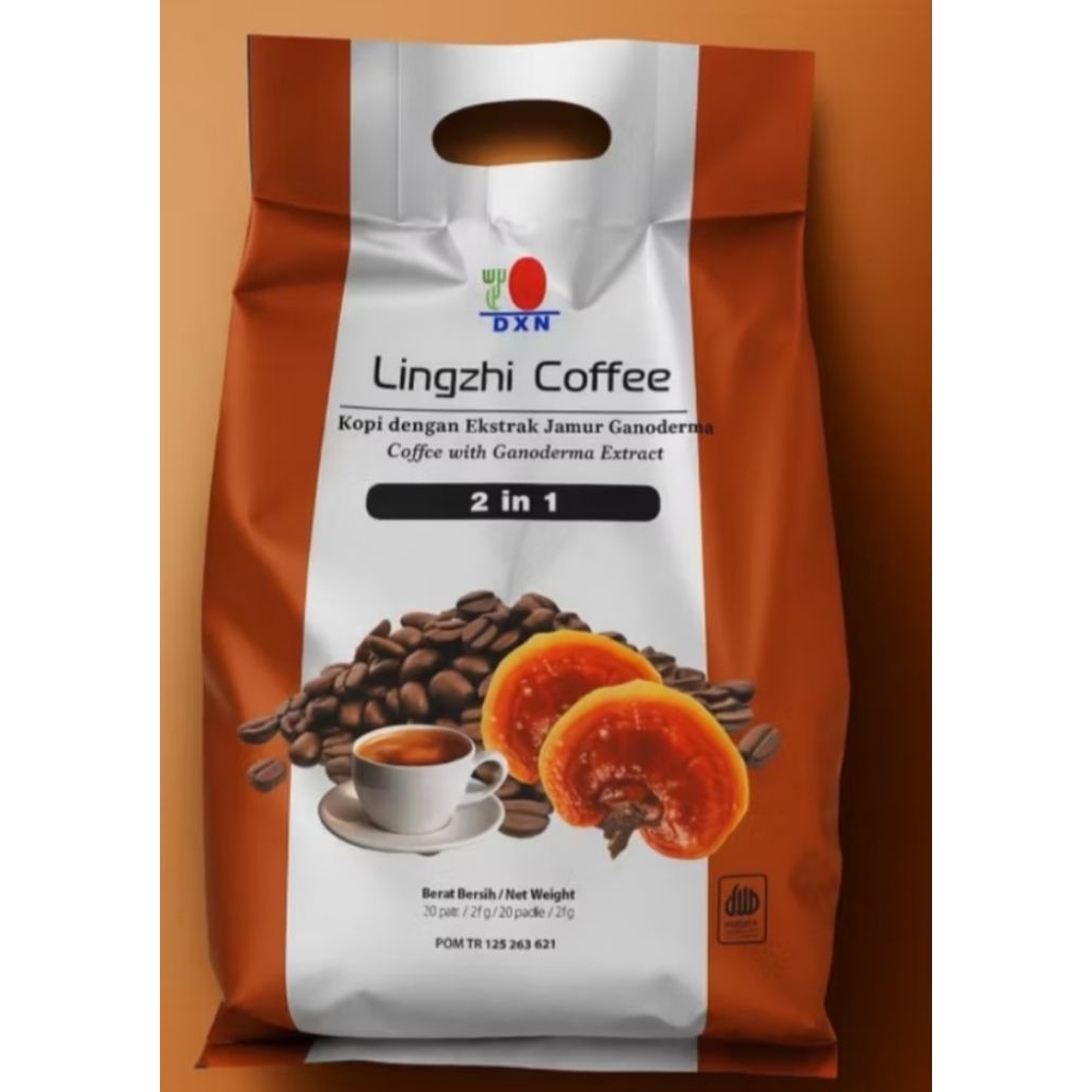 Jual LINGZHI COFFEE KOPI DXN GANODERMA ASLI | Shopee Indonesia