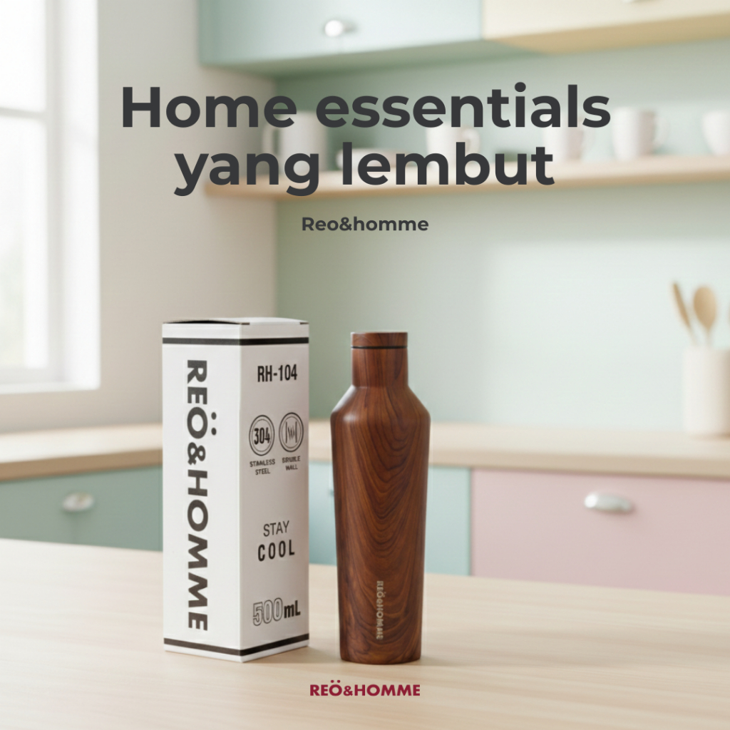 Jual Reo&Homme Botol Minum 500ML Insulated Tumbler Vacuum Flask Pure ...