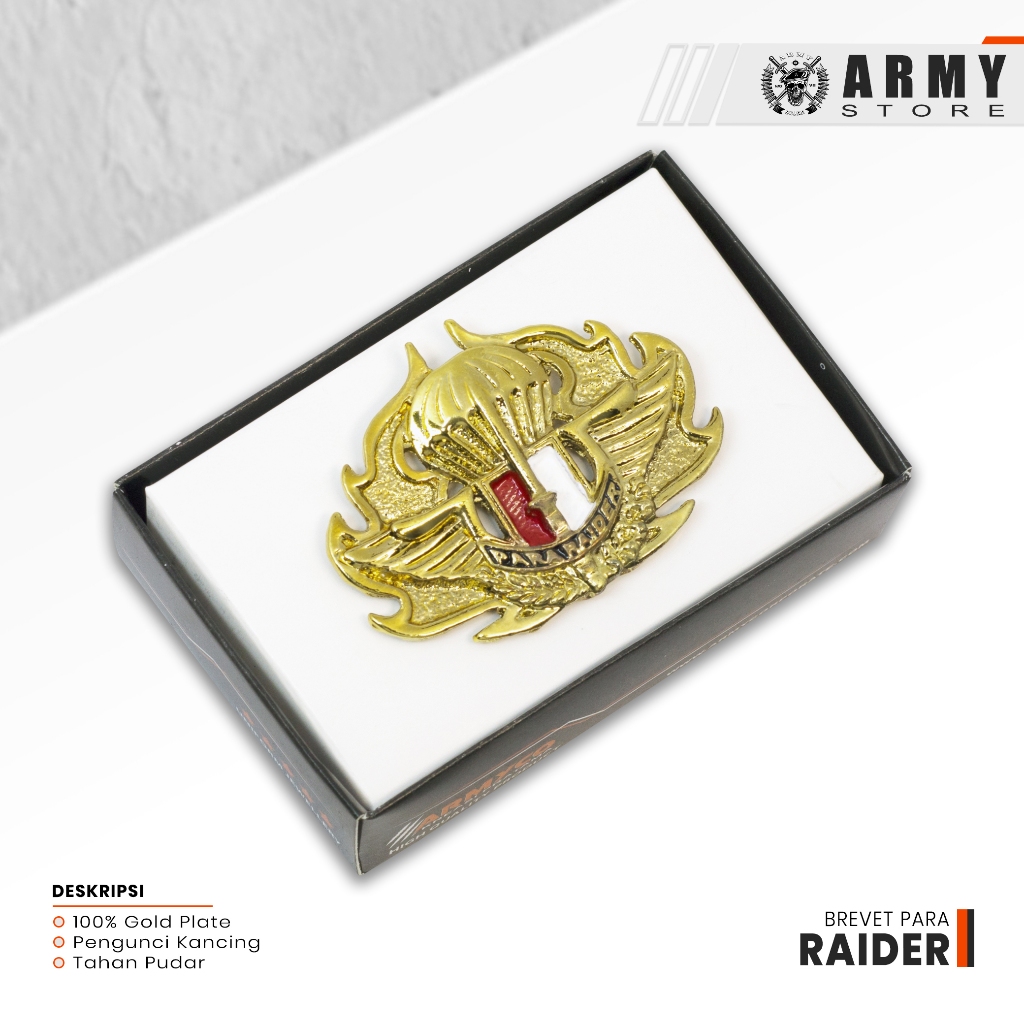 Jual brevet wing emblem para raider | Shopee Indonesia