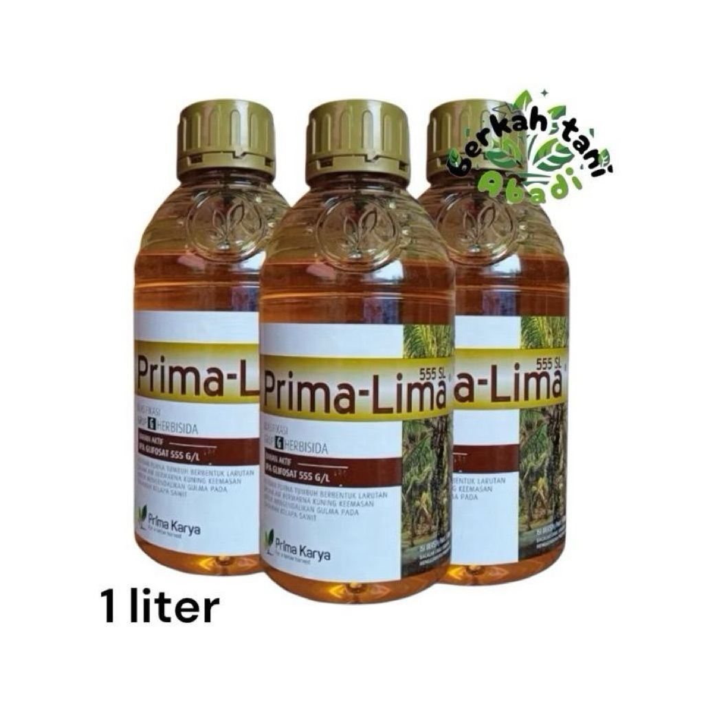 Jual Herbisida Sistemik Prima-Lima 555 SL 1 Liter - Efektif, Cepat ...